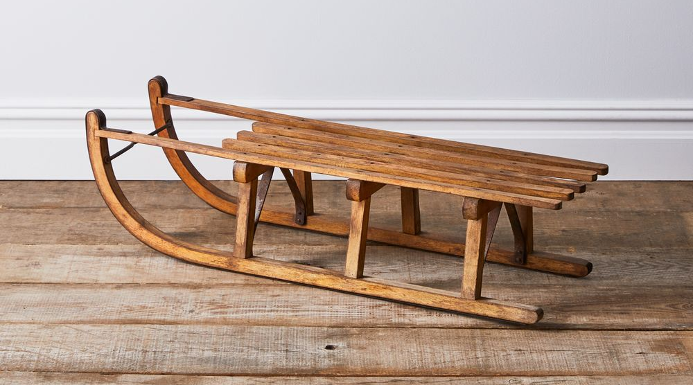 Shop the Best Wooden Sled Decor for Your Winter Home – Playoffside.com