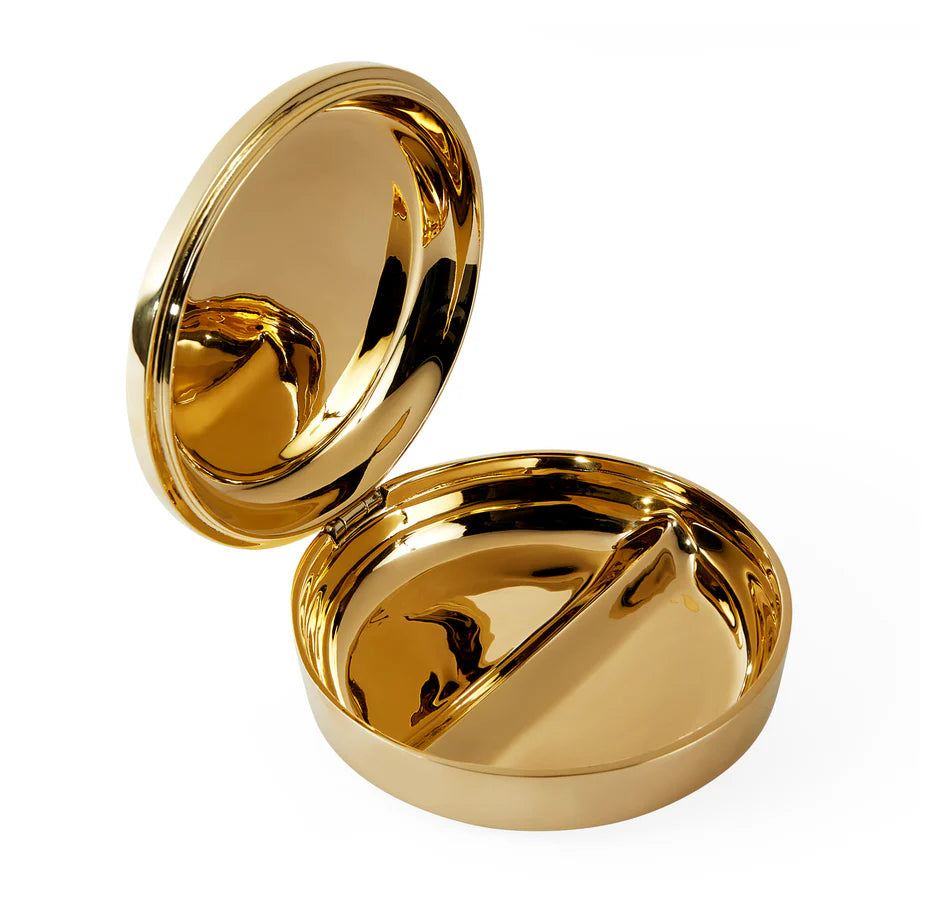 Adderall Pill Box – Hand-Polished Brass Pill Storage – Playoffside.com