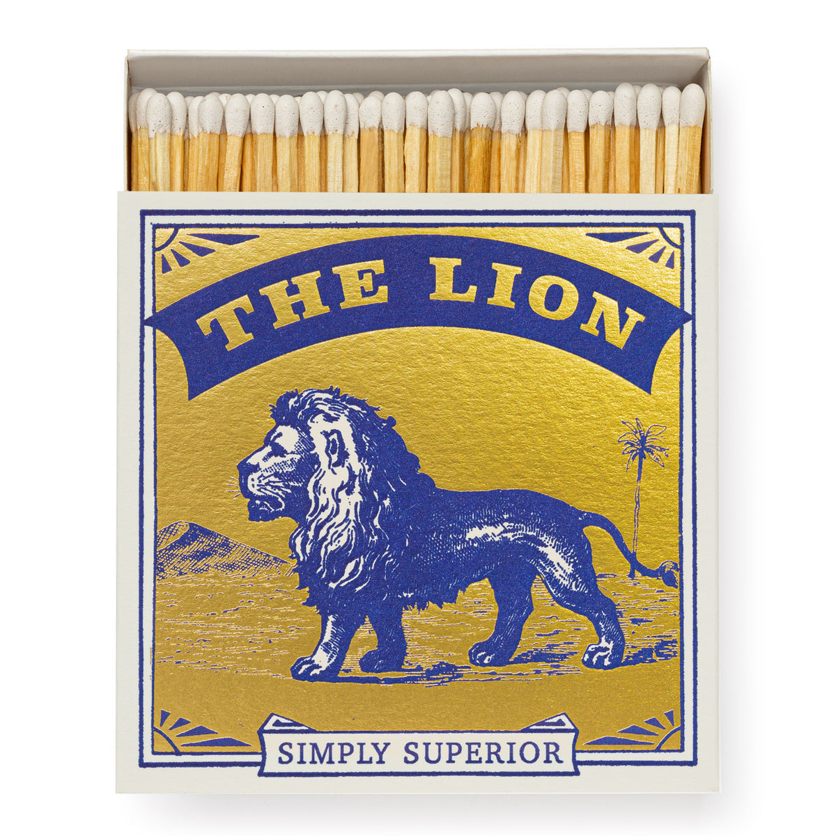Buy Gold Lion Matchbox – Playoffside.com