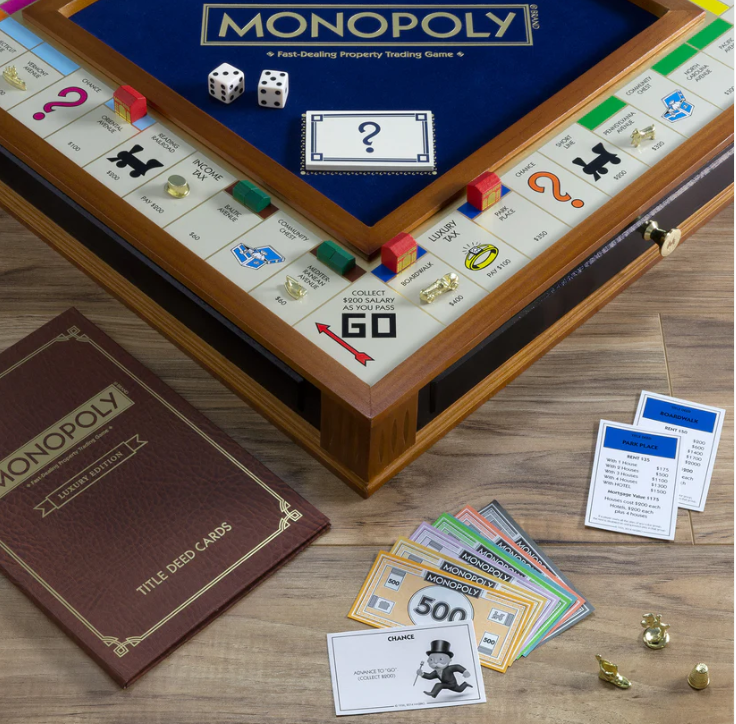 Monopoly Trophy Edition – Luxury Board Game – Playoffside.com
