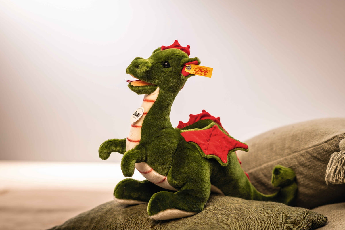 Rocky Dragon Plushie – Soft & Cuddly Green Dragon Toy – Playoffside.com