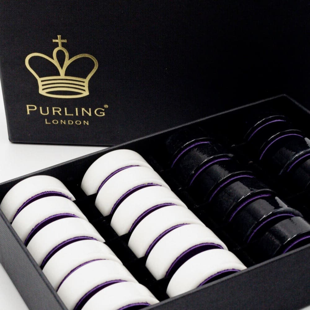 Buy Purling London Stone Checkers Black & White (Coins Only ...