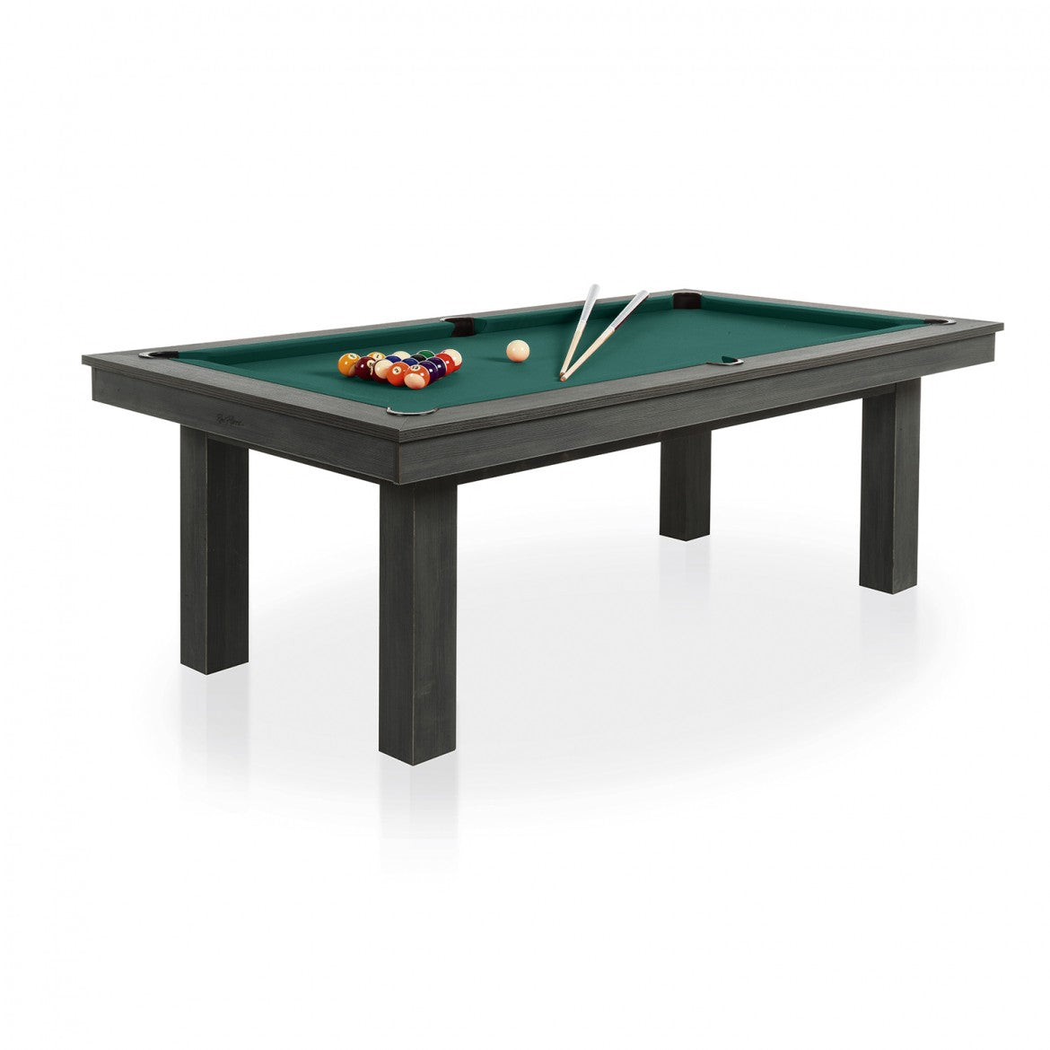 Contemporary Design Pool Table - Lafite Grey Pool Table - RenePierre ...