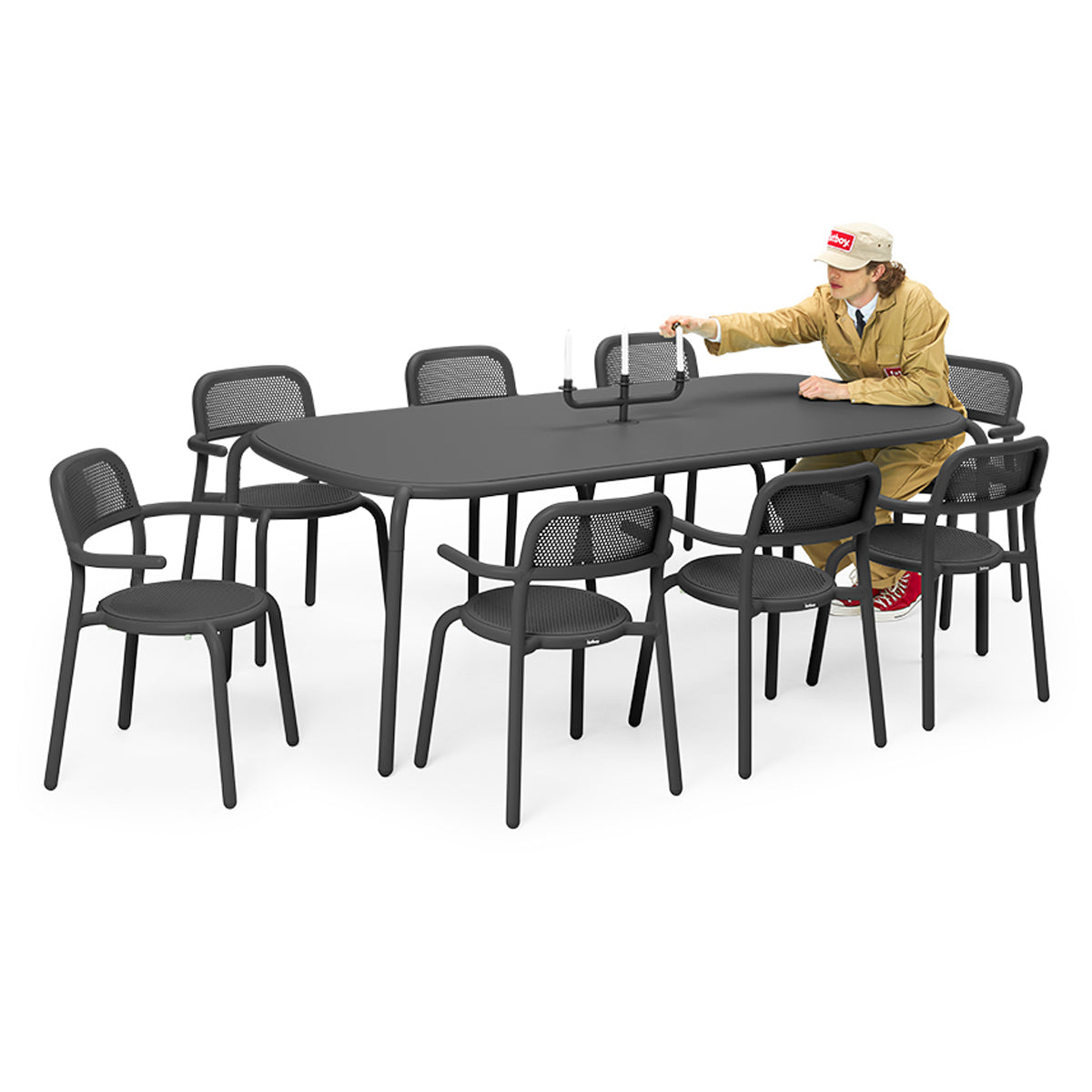 Buy Fatboy Toni Tablo Outdoor Dining Table Seat Up to 8 People ...