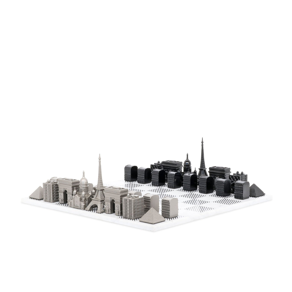Skyline Chess Set Paris Stainless Steel Edition Buy Online ...